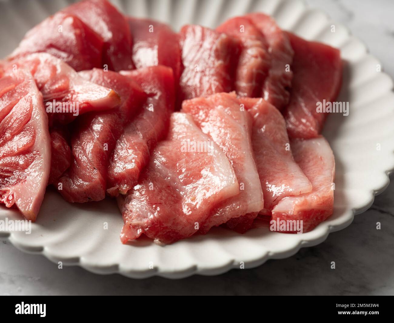 Parts tuna fish seafood hi-res stock photography and images - Alamy