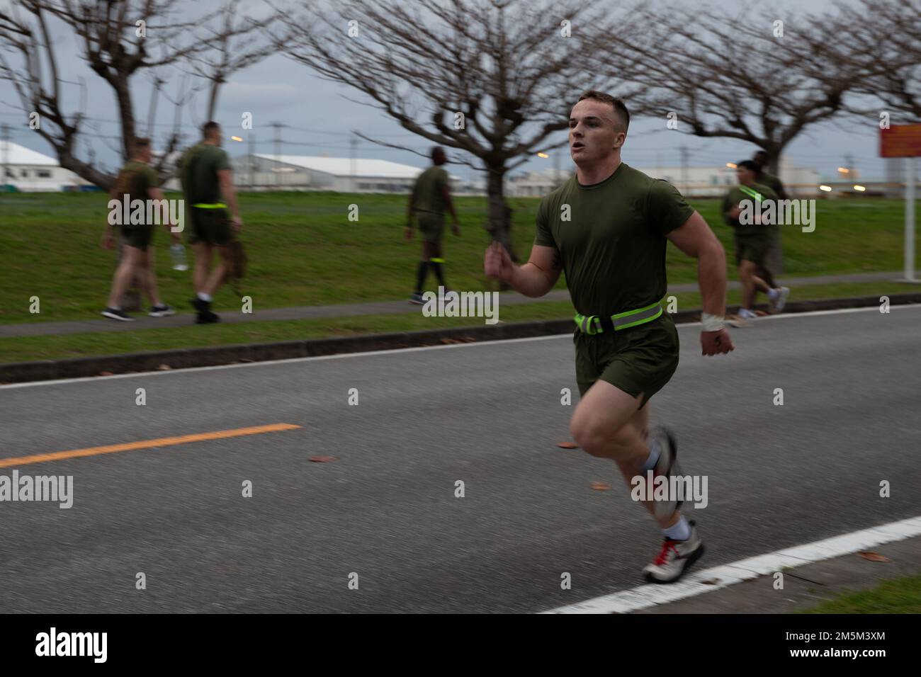 U.S. Marine Corps 2nd Lt. Riley Gannon, a financial management officer ...