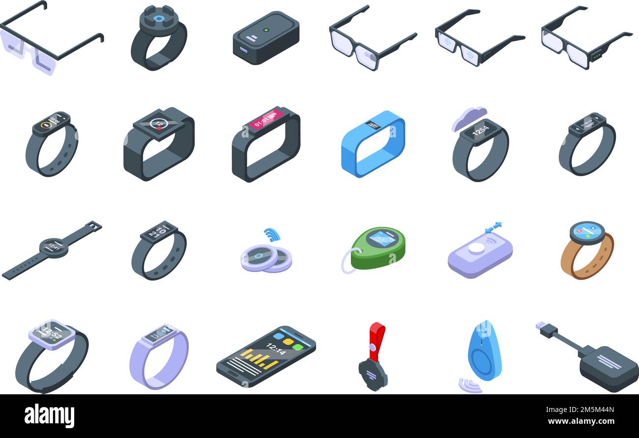 Isometric device exercise Stock Vector Images - Alamy