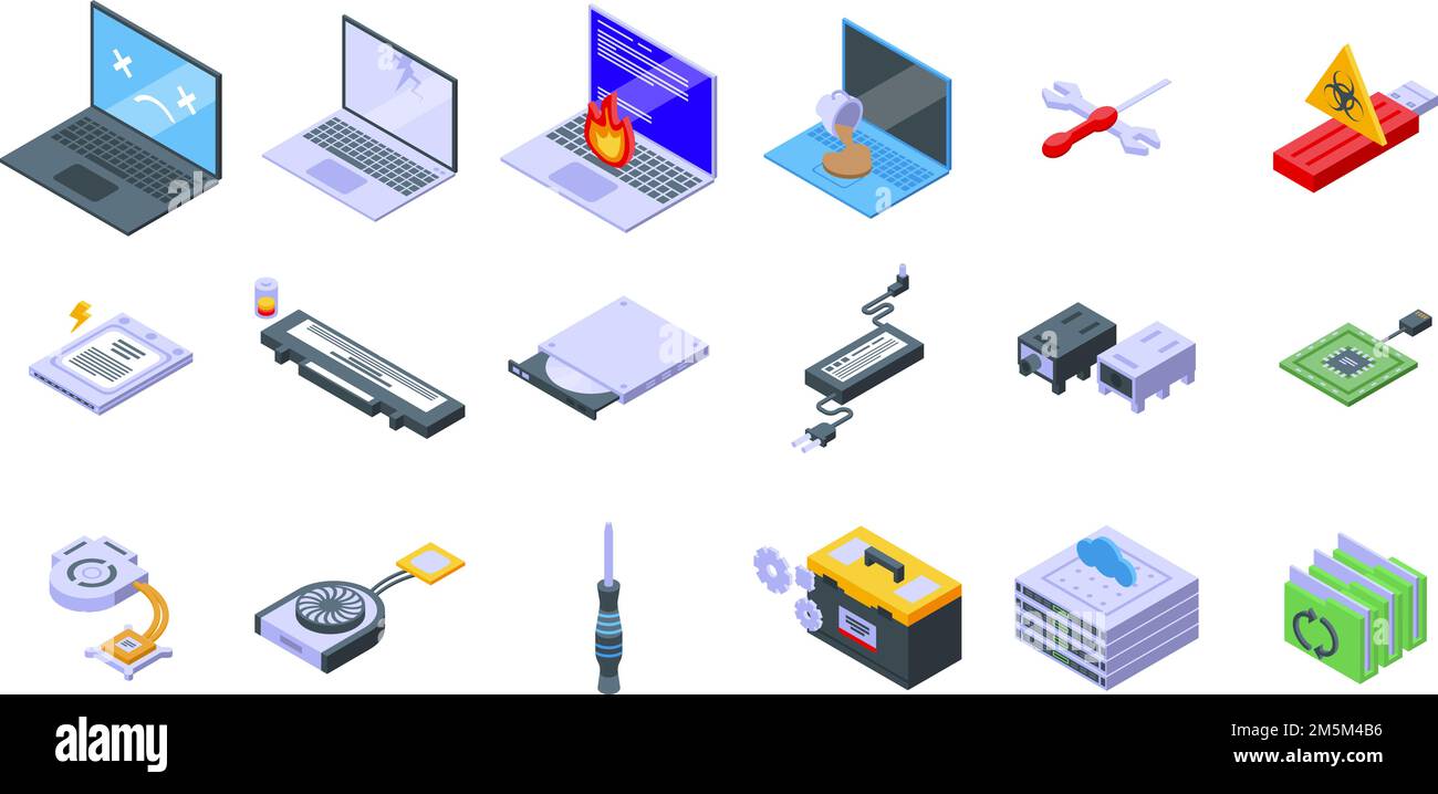 Data center setting laptop hi-res stock photography and images - Alamy