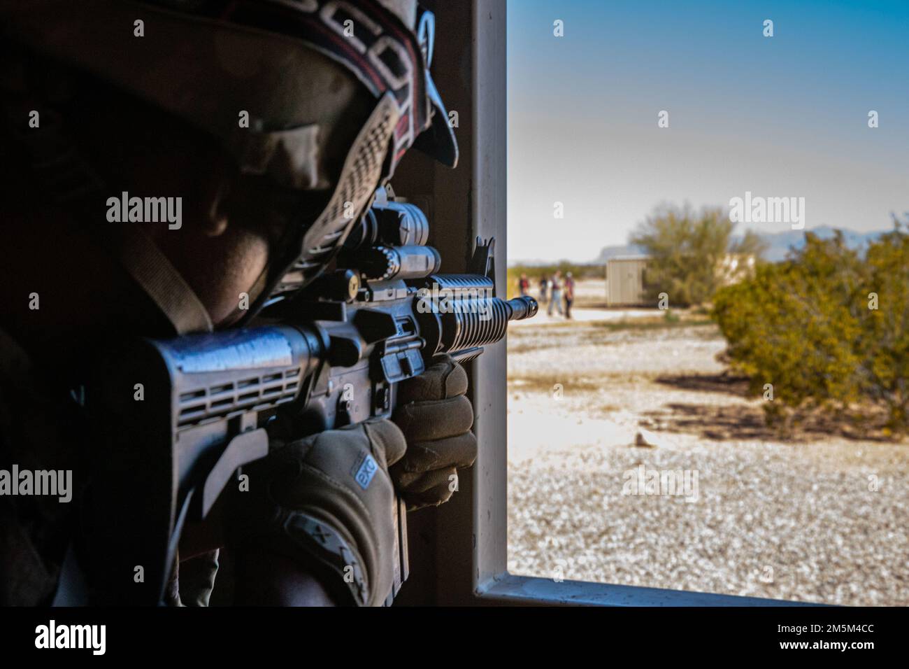 U.S. Army Sgt. Christian Lopez with the 258th Engineer Company and ...