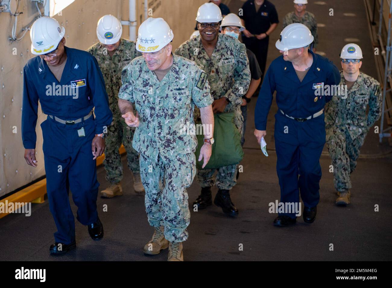SAN DIEGO (Mar. 24, 2022) – Vice Adm. Roy Kitchener, Commander, Naval ...