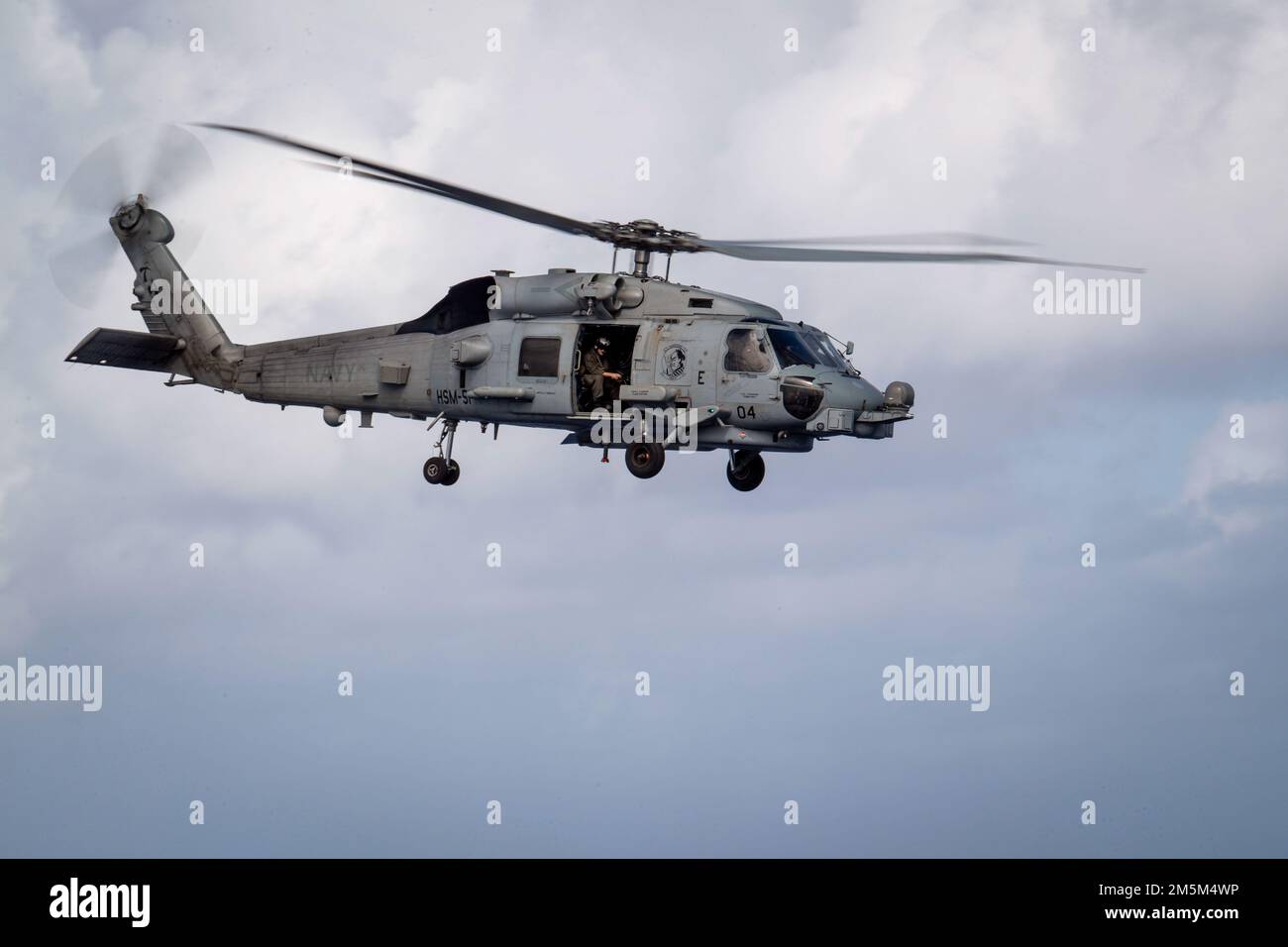 PHILIPPINE SEA (March 24, 2022) Lt. Cmdr. Michael Hatch, Air Boss of ...
