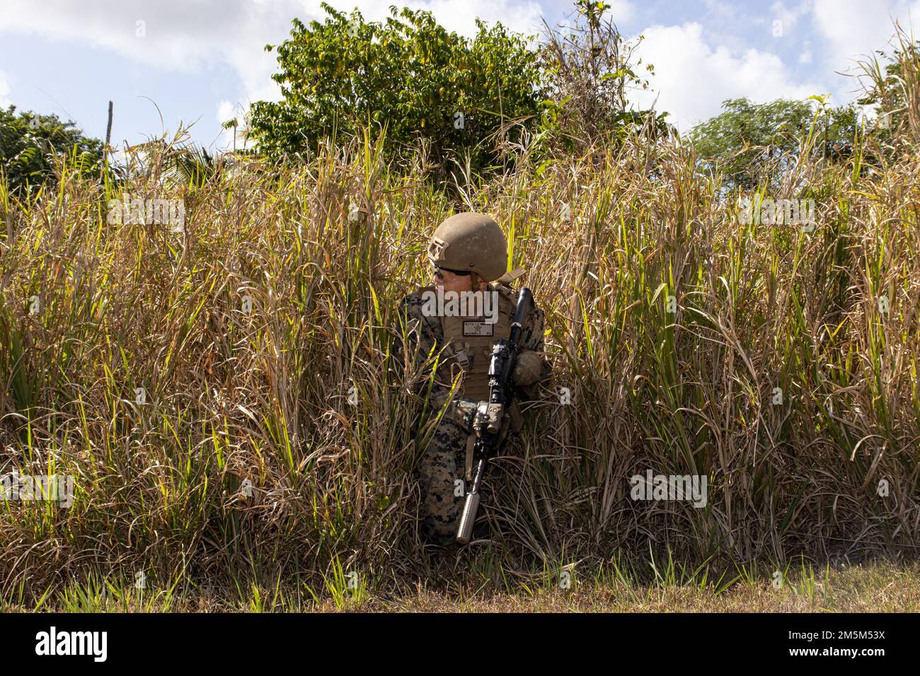U.S. Marine Corps Lance Cpl. Ruben Maldonado, a mortarman with ...