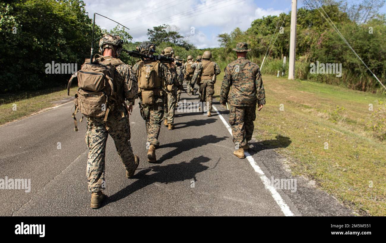 U.S. Marines with Battalion Landing Team 1/5, 31st Marine Expeditionary ...
