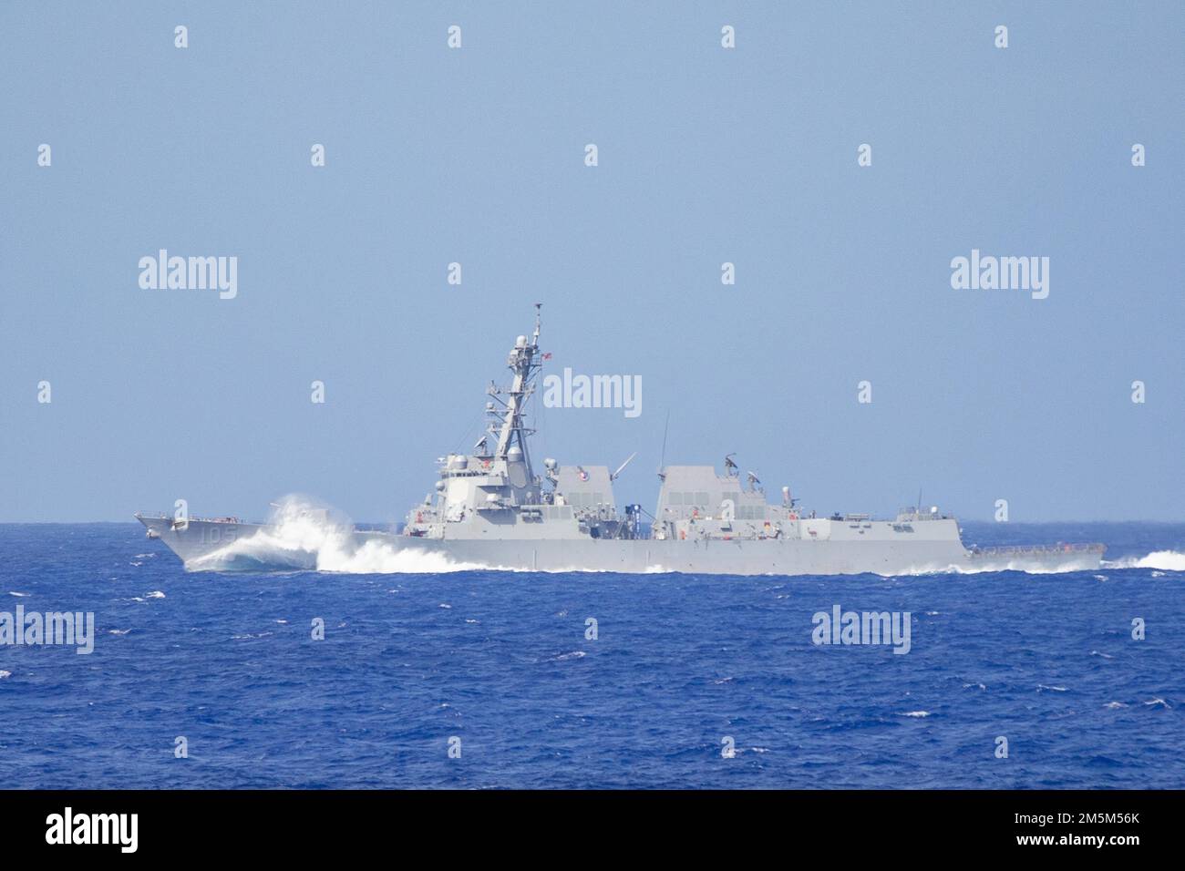220324-N-KW492-1373 PHILIPPINE SEA (March 24, 2022) The Arleigh Burke ...
