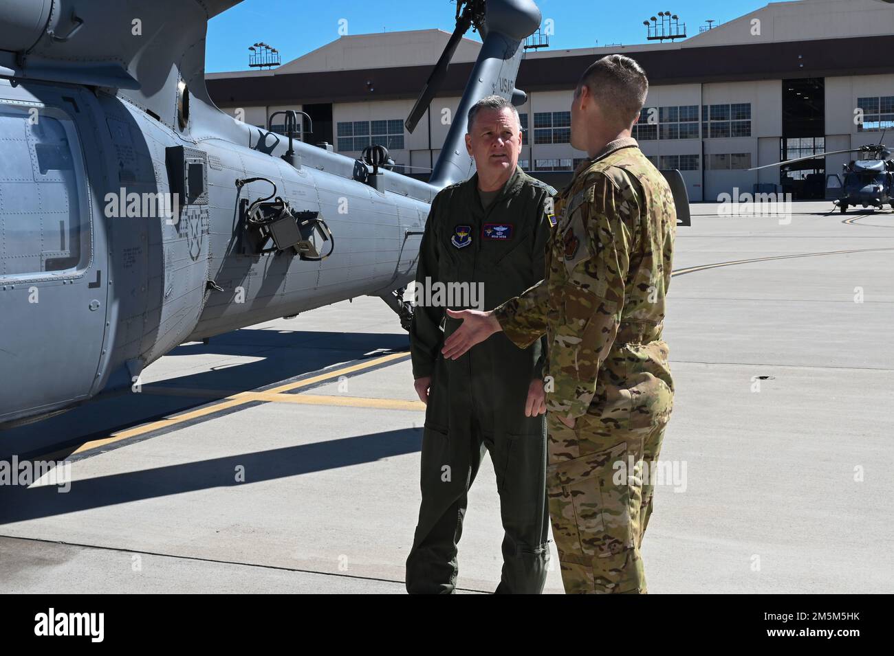 U.S. Air Force Lt. Gen. Brad Webb, commander of Air Education and ...