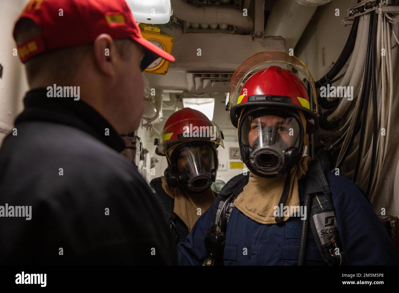 NORWEGIAN SEA (March 24, 2022) Operations Specialist 2nd Class Alex ...