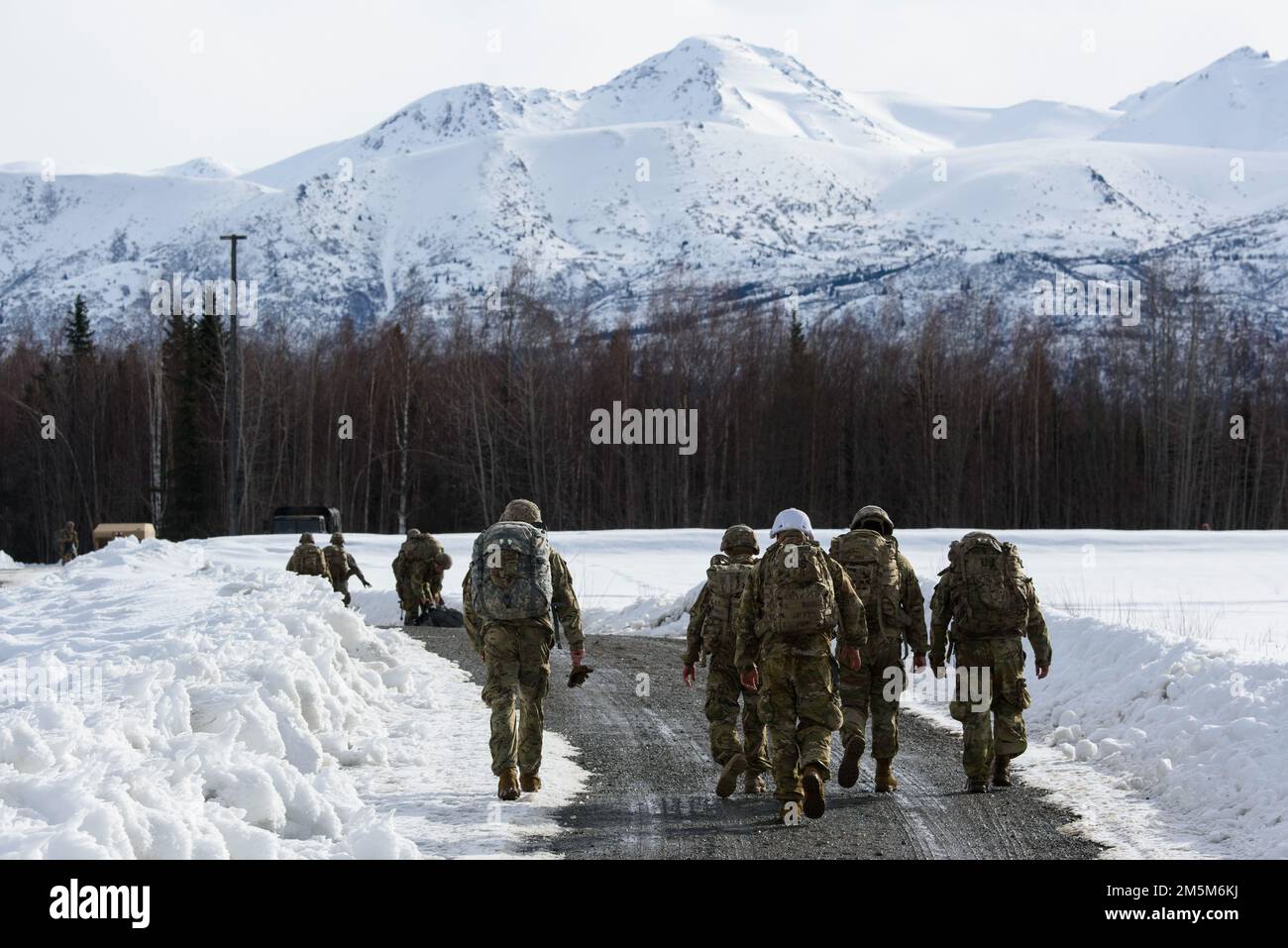 Army paratroopers from the 4th Infantry Brigade Combat Team (Airborne ...