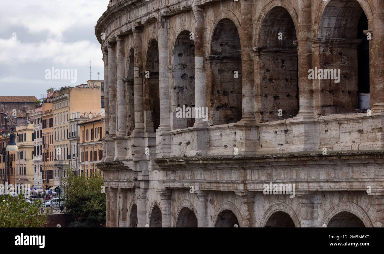 Ancient Remains in Rome, Italy. Colosseum Stock Photo - Alamy