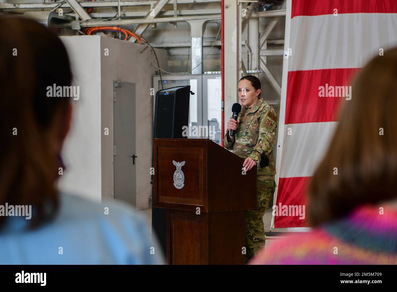 U.S. Air Force Lt. Col. Jenny Gibson, 31st Civil Engineer Squadron ...