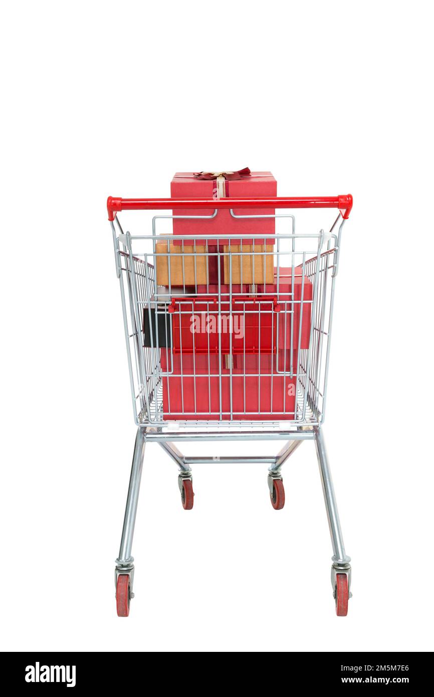 Shopping cart picture Cut Out Stock Images & Pictures - Alamy