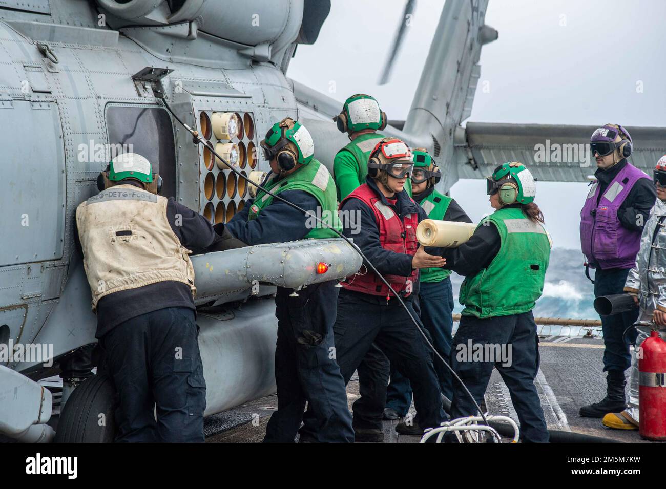 220324-N-UP745-1026 EAST MEDITERRANEAN SEA (March 24, 2022) Sailors ...
