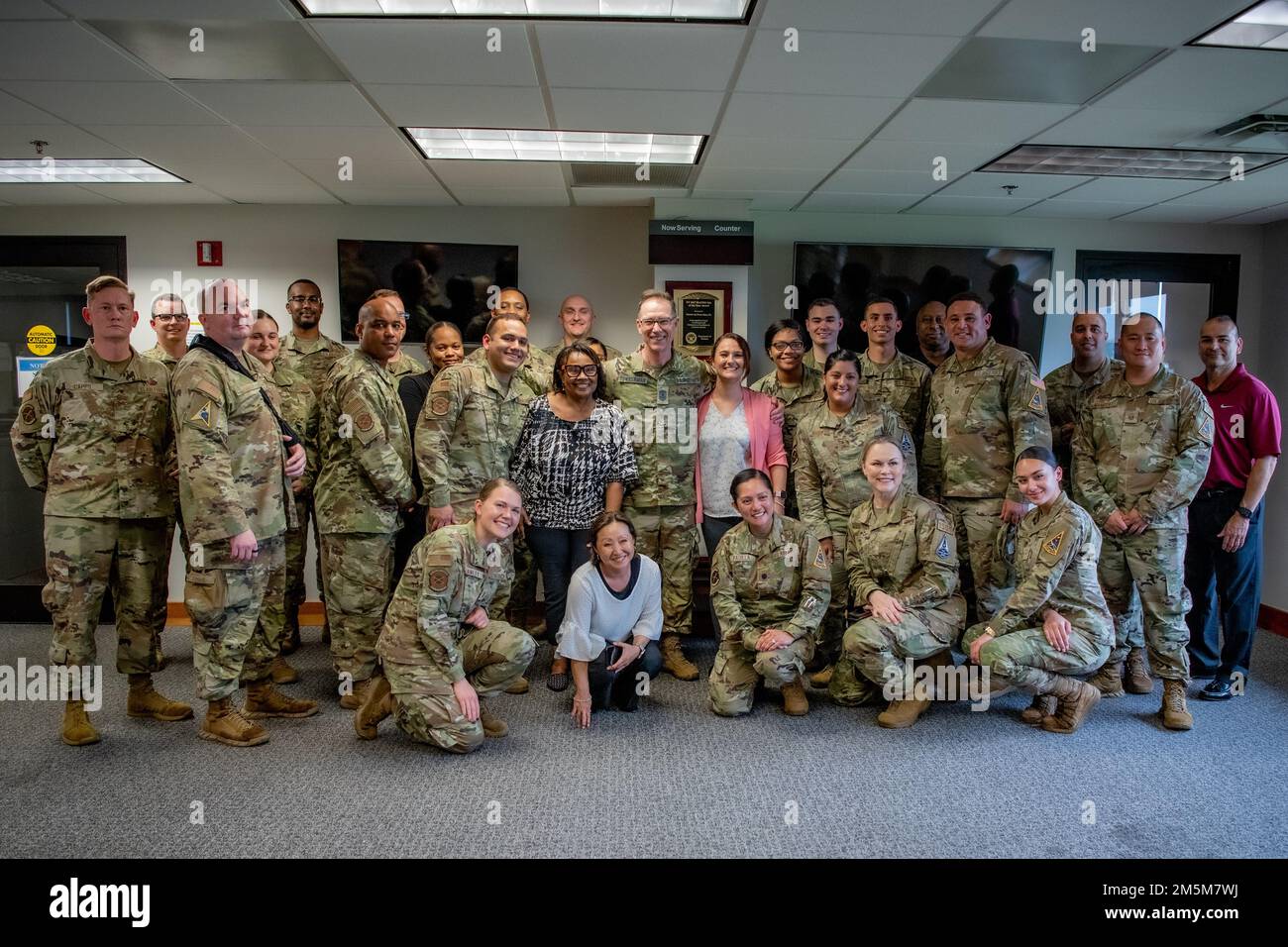 Chief Master Sgt. of the Space Force Roger A. Towberman, poses for a ...