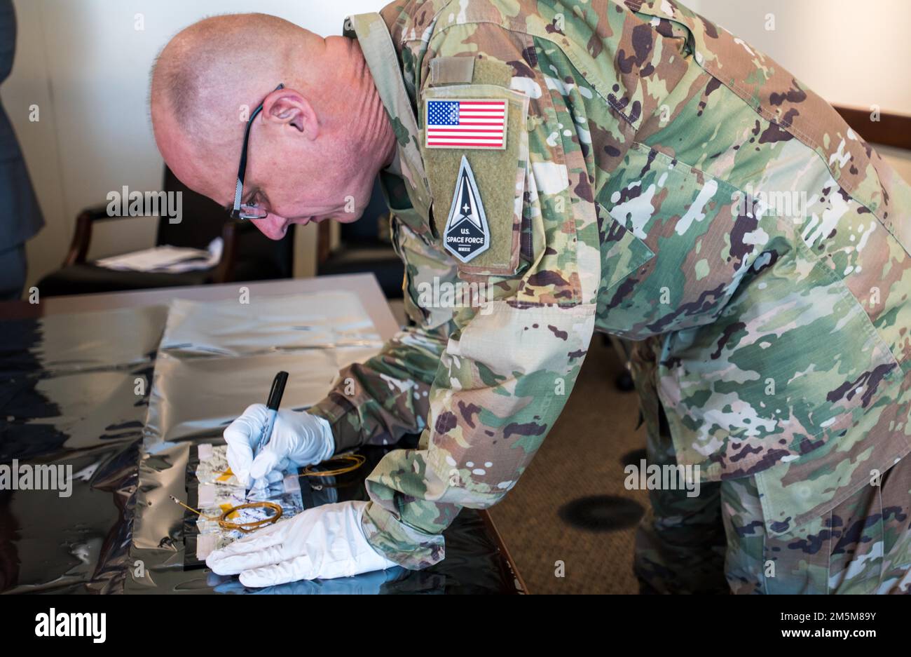U.S. Space Force Lt. Gen. Michael A. Guetlein, Commander, Space Space ...