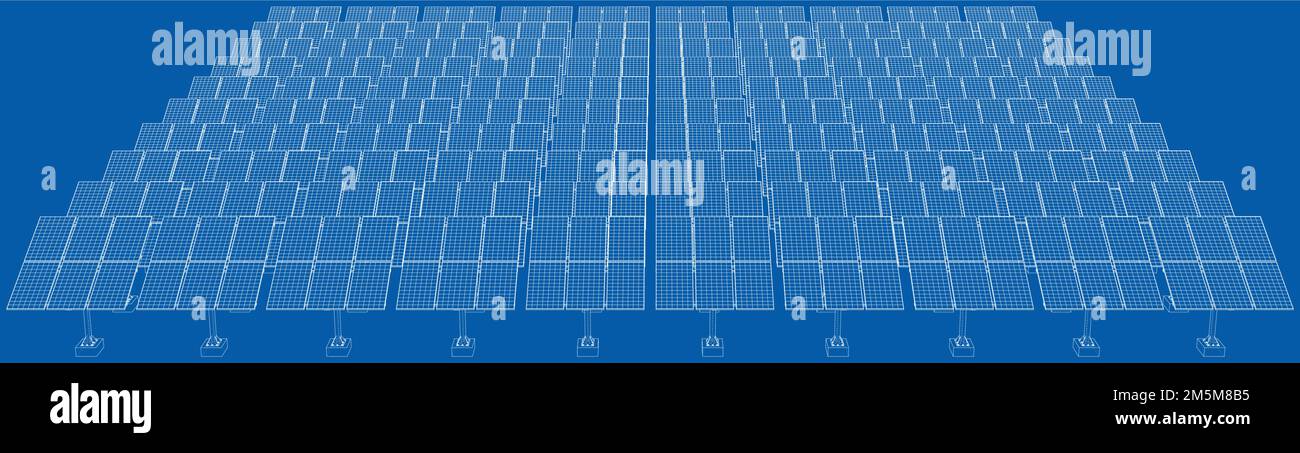 Solar Panel Concept. Vector Stock Vector Image & Art - Alamy