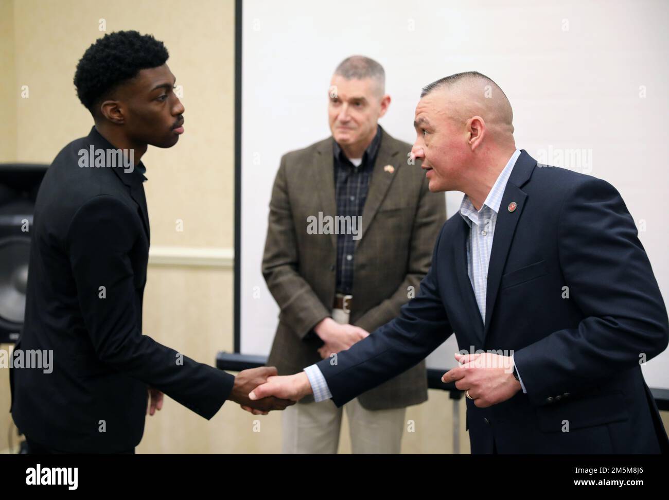 Maj. Gen. Jason Q. Bohm, Marine Corps Recruiting Command commanding ...
