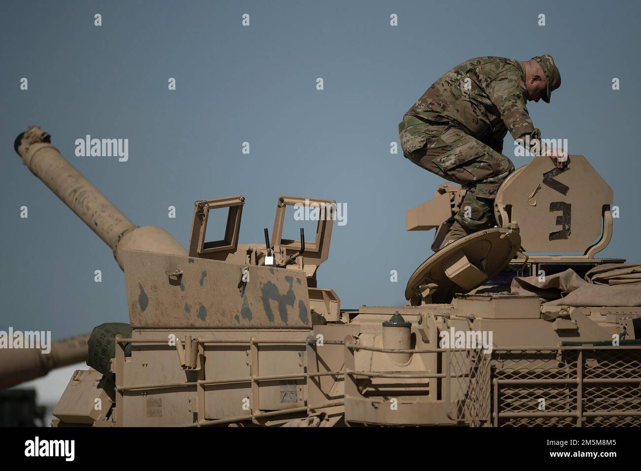 On the morning of March 24, 2022, soldiers from the 2-116th Combined ...