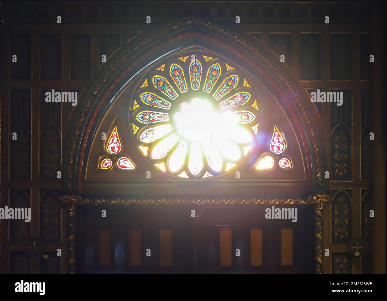 Montreal Notre Dame Basilica, inside the Catholic church -ancient ...