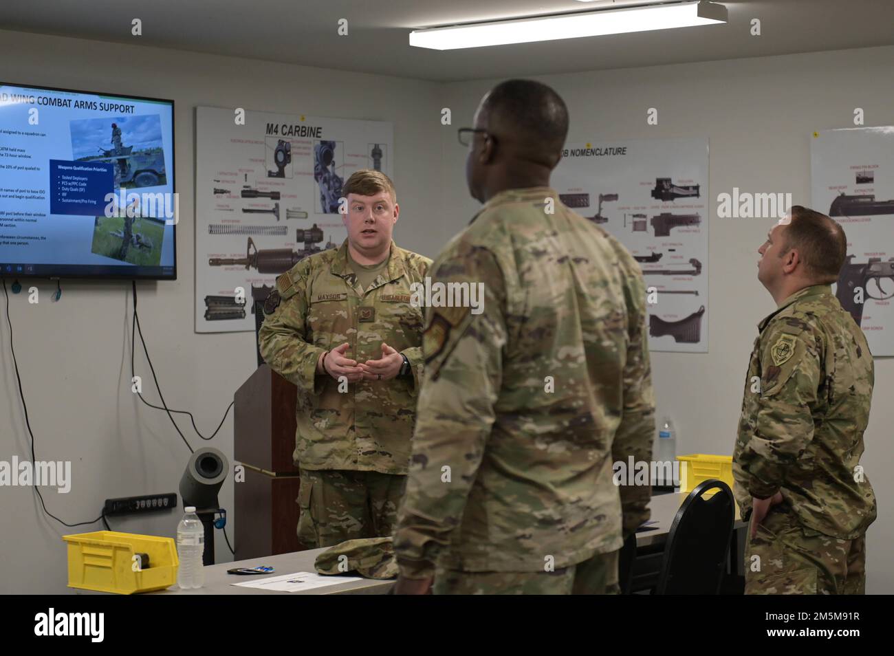 U.S. Air Force Tech. Sgt. Jeffrey Maxson, 23rd Security Forces Squadron ...