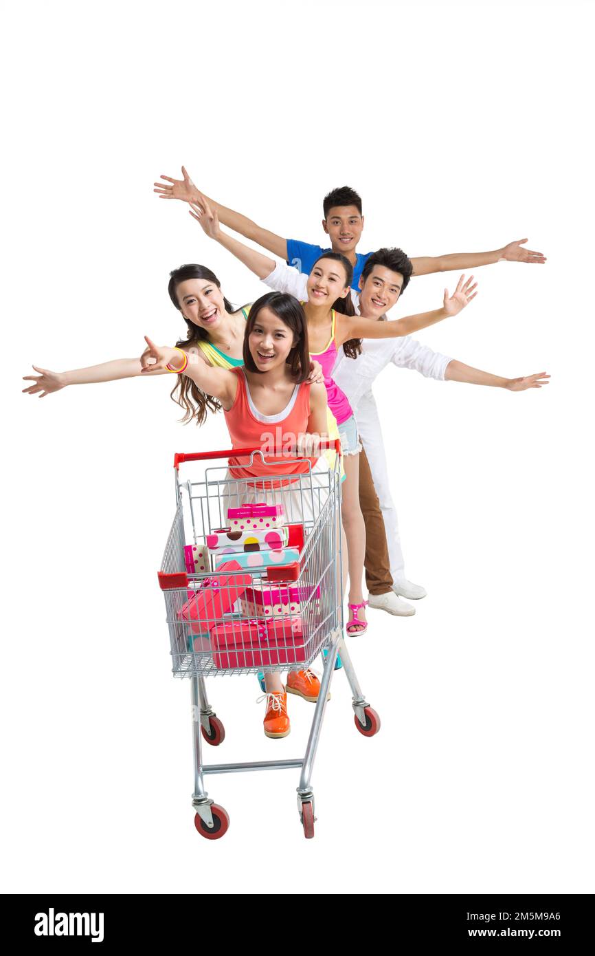 Team carts Cut Out Stock Images & Pictures - Alamy
