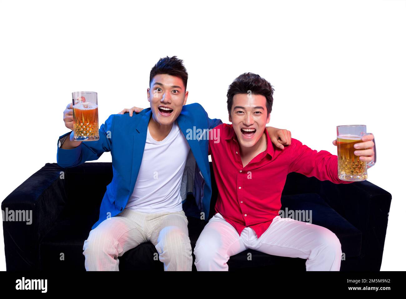 Young people cheers fashion hi-res stock photography and images - Alamy