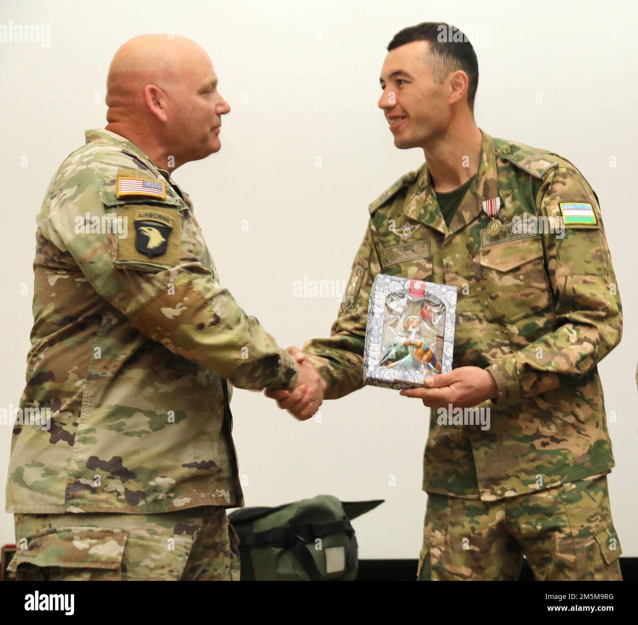 Command Sgt. Maj. Darrell Masterson, the command sergeant major for the ...