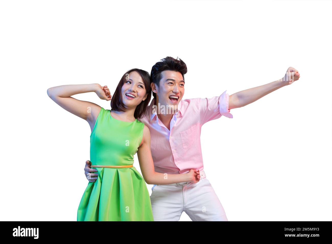 Excited young women sharing hi-res stock photography and images - Alamy