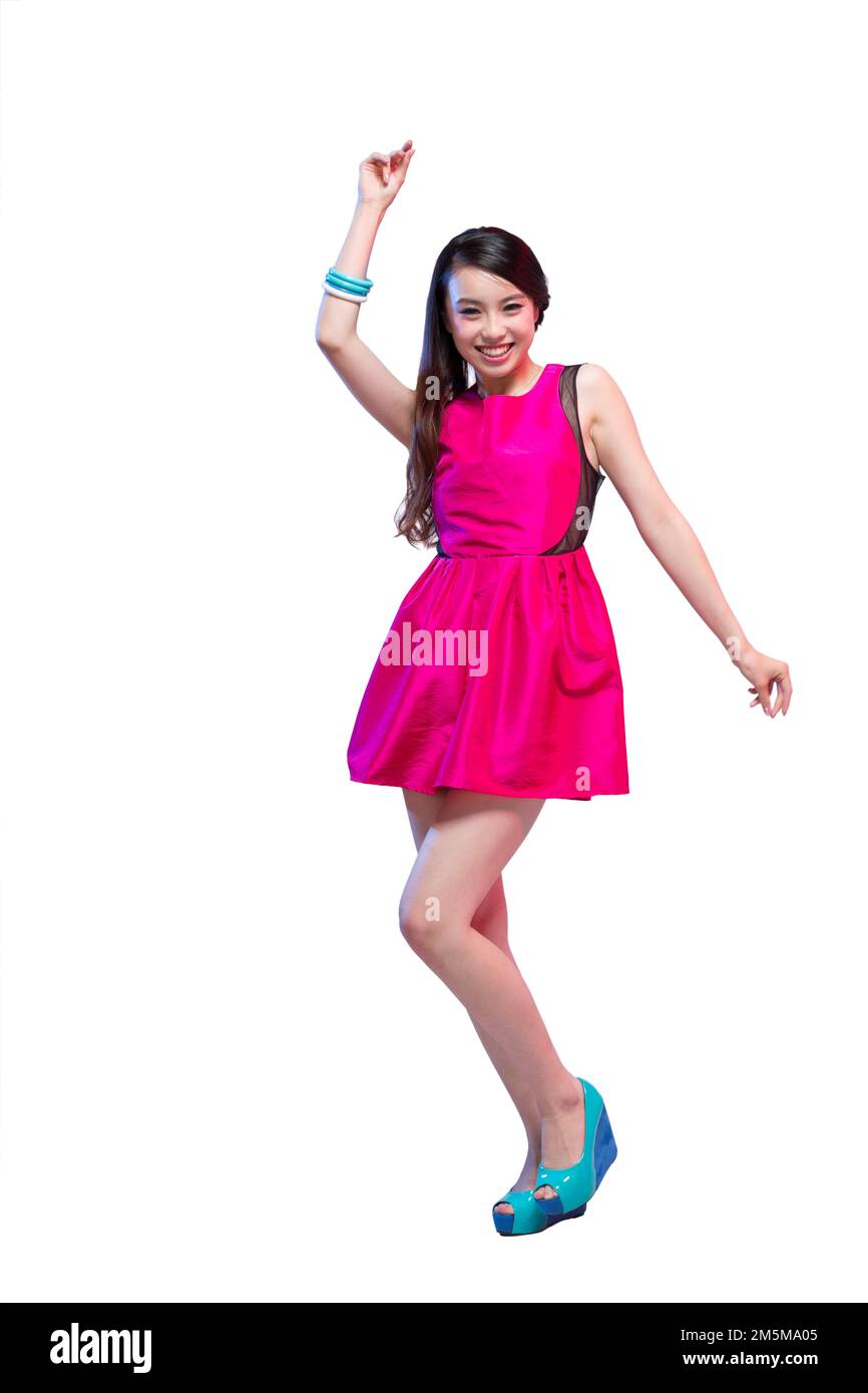 Shed fashion dynamic young people dancing Stock Photo - Alamy