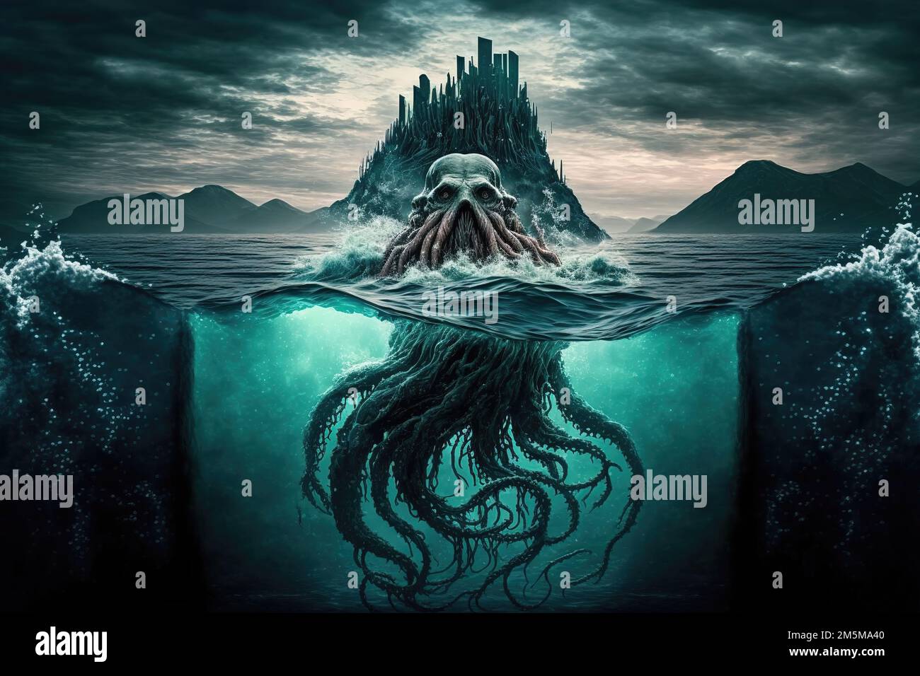 Alien art underwater hi-res stock photography and images - Alamy