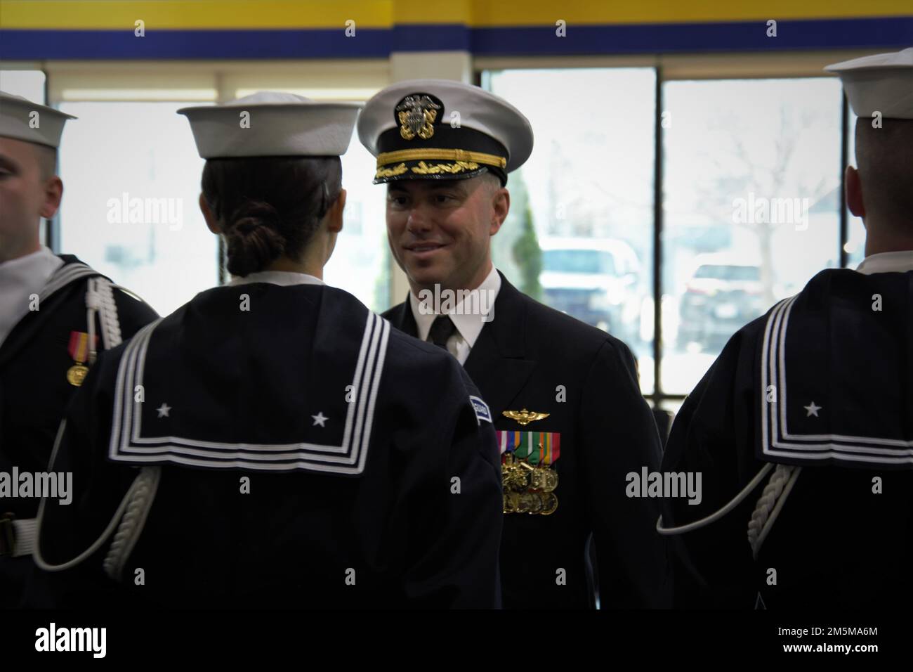 220325-N-ZZ000-1003 (March 25, 2022) Cmdr. Dave Tickle, commanding ...