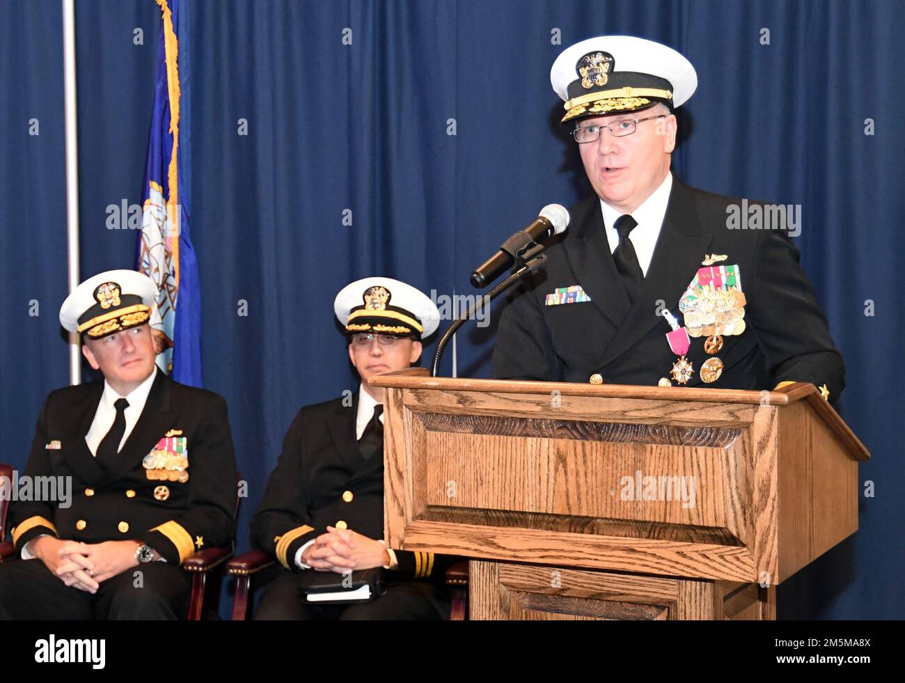 220325-N-GR655-0048 GROTON, Conn. (March 25, 2021) – Rear Adm. Rick ...