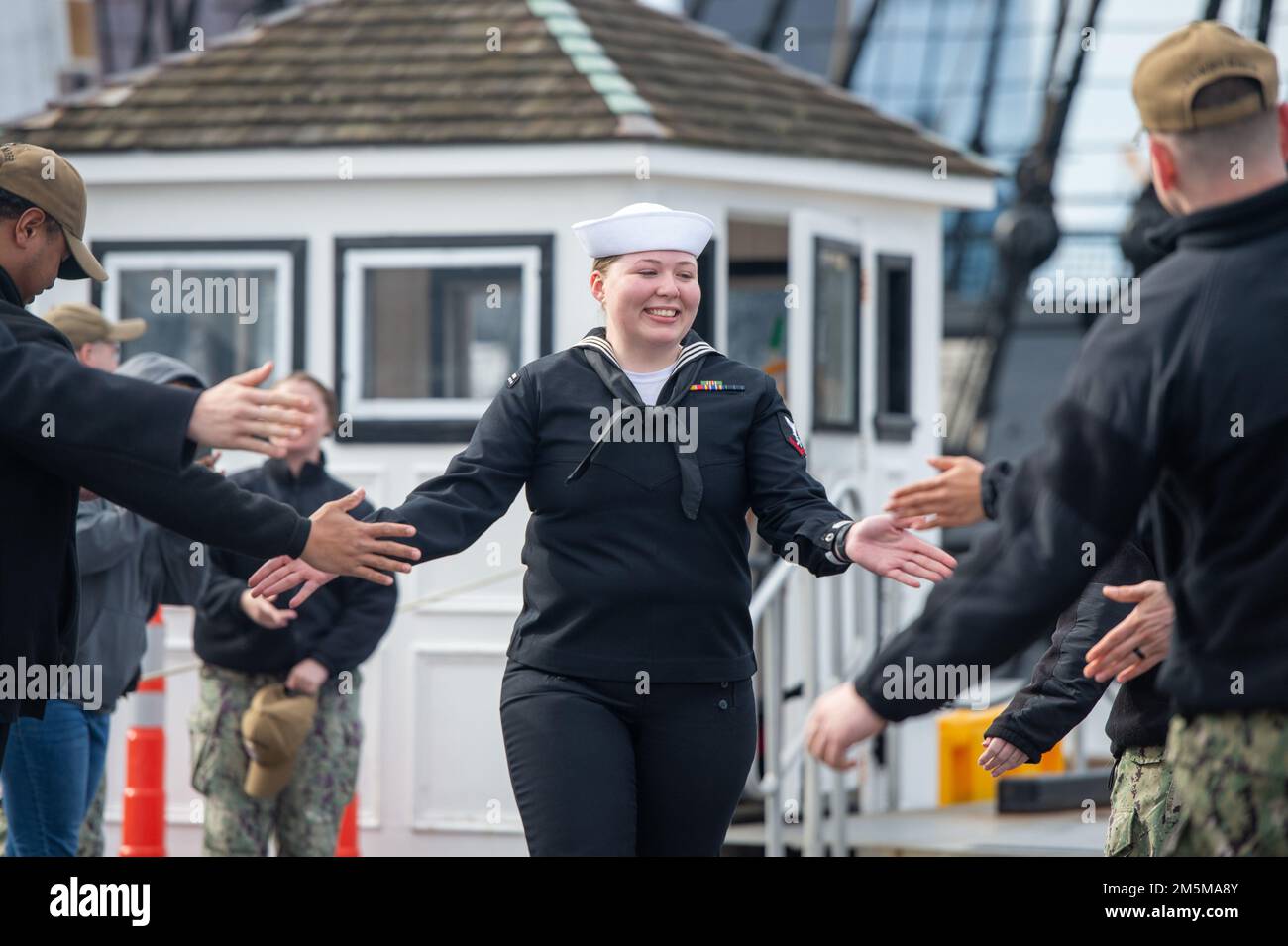 BOSTON (Mar. 25, 2022) Logistics Specialist 3rd Class Patience Jones ...