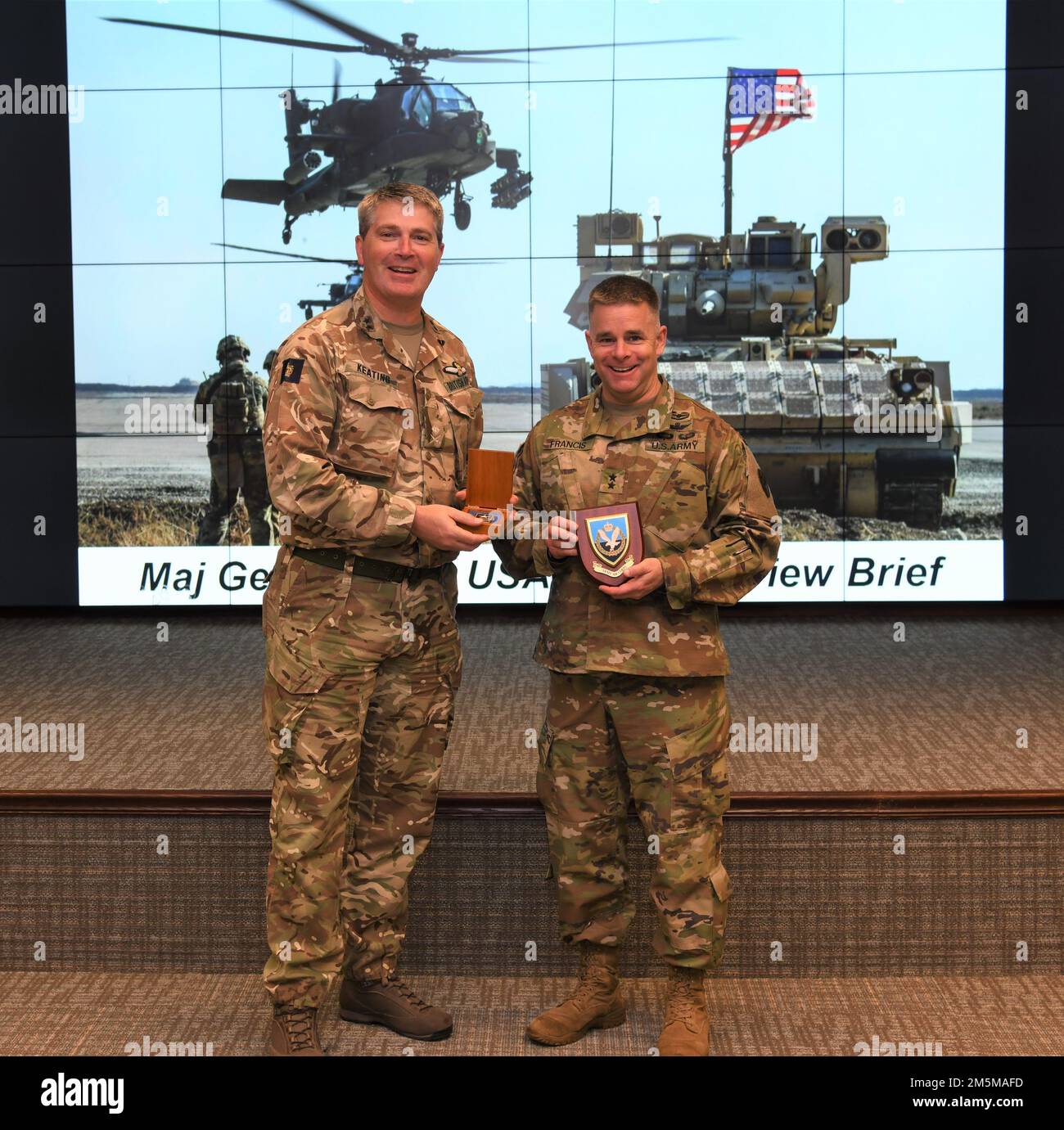 U.S. Army Maj. Gen. David J. Francis, U.S. Army Aviation Center of ...