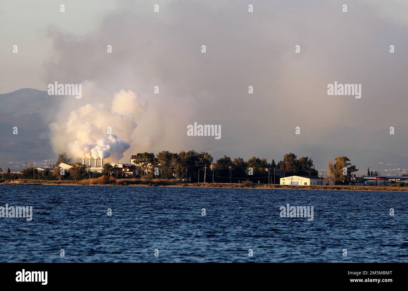 Pomace Oil factory in Nafplio Greece Stock Photo - Alamy
