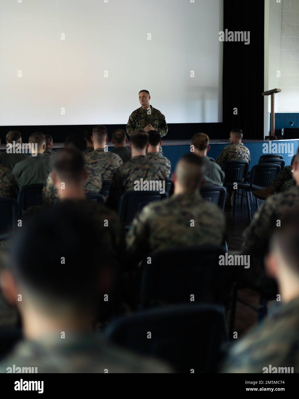 U.S. Marine Corps Lt. Gen. Steven Rudder, commander of Marine Forces ...