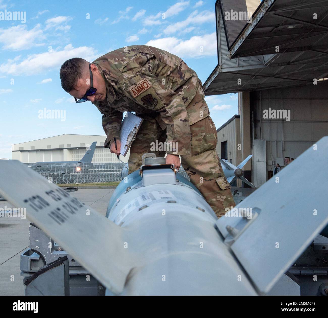 An ammunition specialist assigned to the 4th Munitions Squadron ...