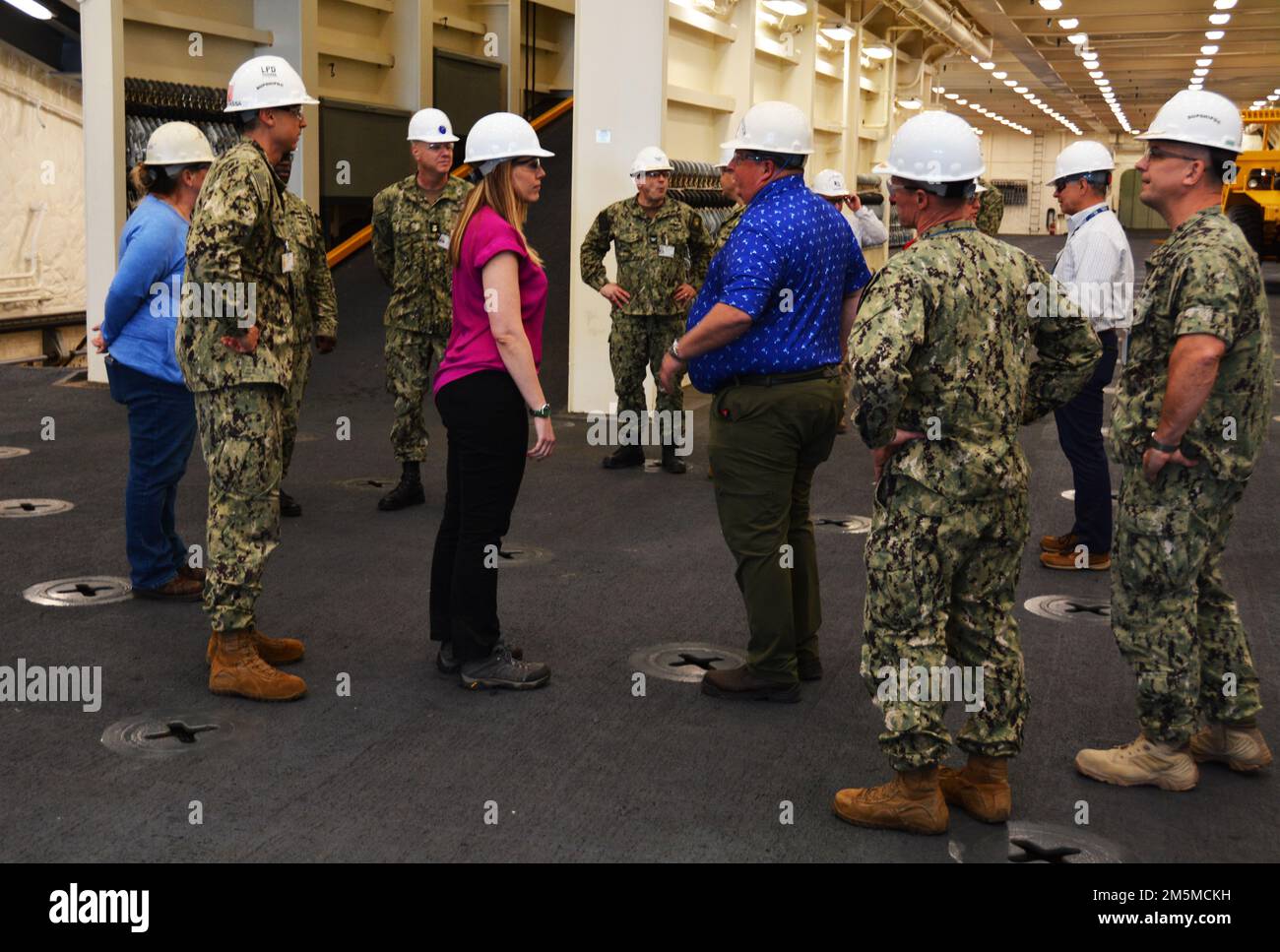PASCAGOULA, Miss. (March 25, 2022) Mike Pruitt, LPD ship program ...