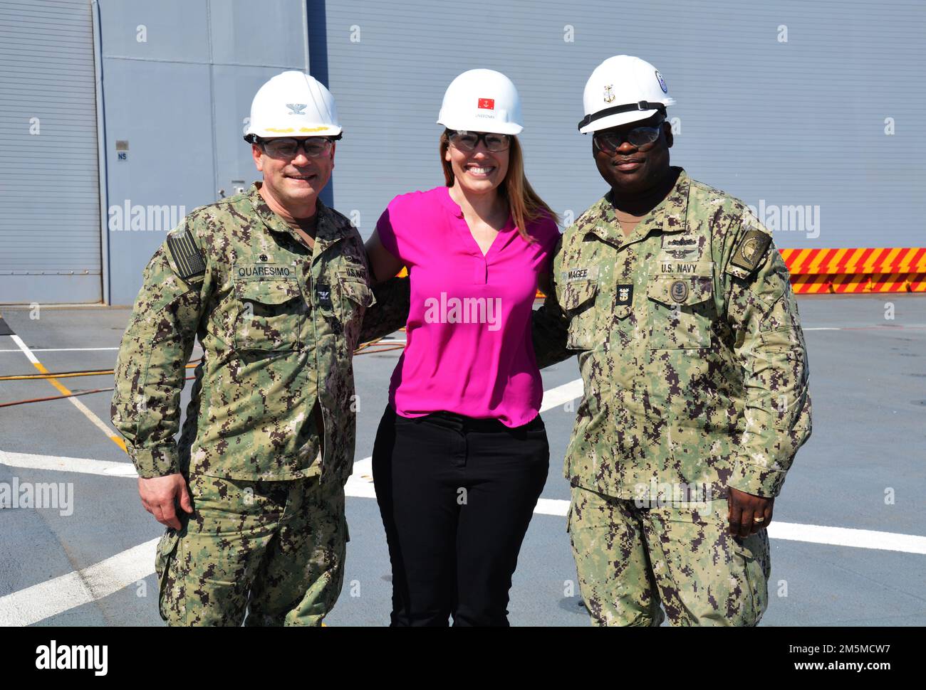 PASCAGOULA, Miss. (March 25, 2022) Under Secretary of the Navy and ship ...
