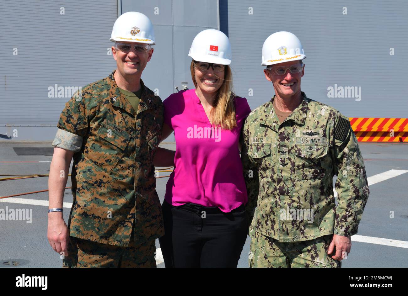 PASCAGOULA, Miss. (March 25, 2022) Under Secretary of the Navy and ship ...