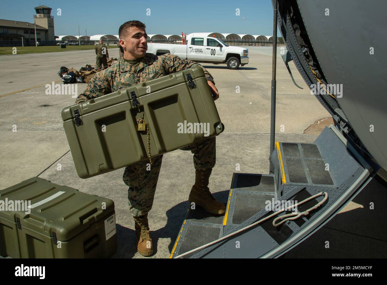 U.S. Marine Lance Cpl. Aleksei Urusov, aviation ordnance systems ...