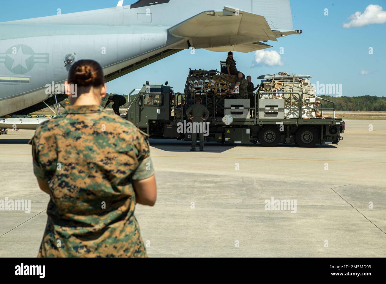 U.S. Marines with Marine Fighter Attack Squadron (VMFA) 312 and Marine ...