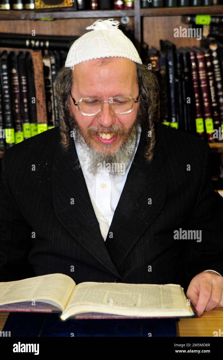 An Orthodox Yeshiva in Mea-Shearim neighborhood in Jerusalem, Israel ...