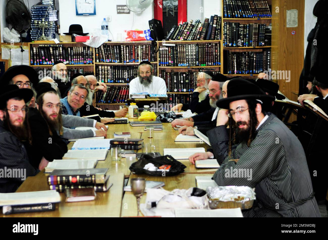 An Orthodox Yeshiva in Mea-Shearim neighborhood in Jerusalem, Israel ...