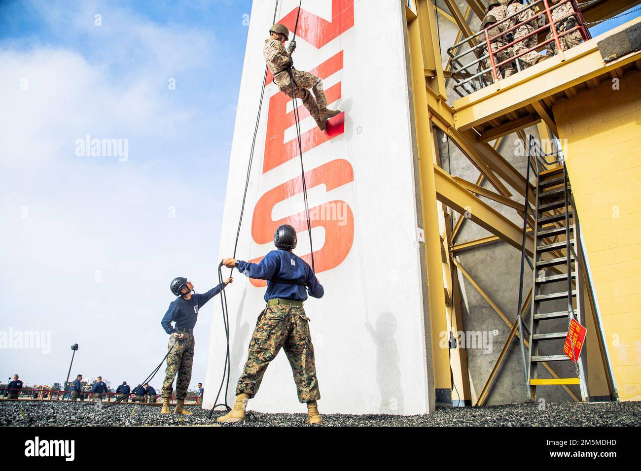 A new U.S. Marine with India Company, 3rd Recruit Training Battalion ...