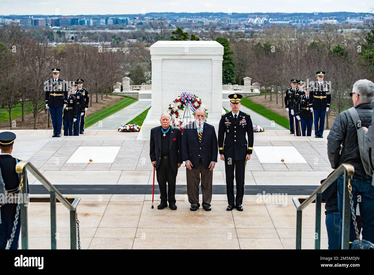 Maj. Gen. Allan M. Pepin (right), commanding general, Joint Task Force ...