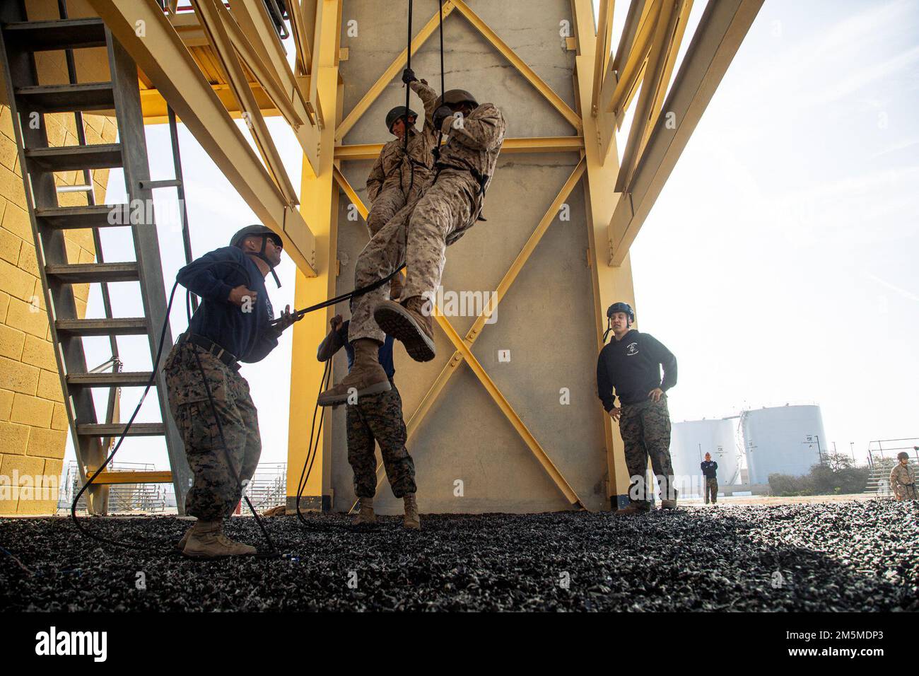 New U.S. Marines with India Company, 3rd Recruit Training Battalion ...