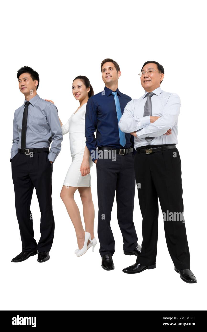 Team four men in Cut Out Stock Images & Pictures - Alamy