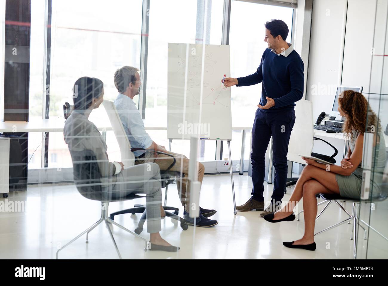 Making success their number one priority. a group of colleagues ...