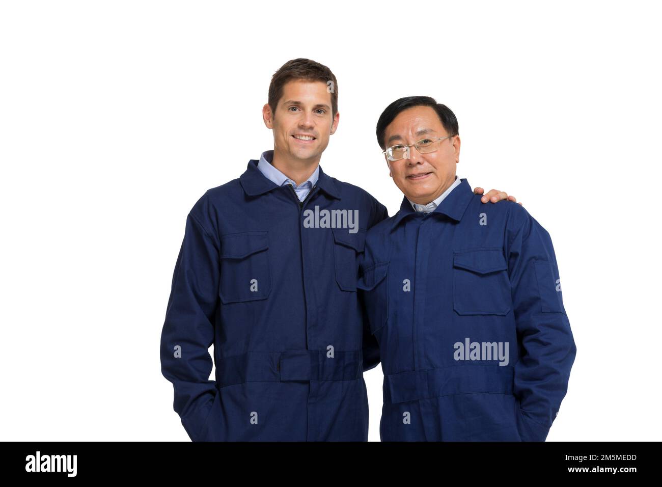 Photo shoot male astronauts and engineer team Stock Photo - Alamy